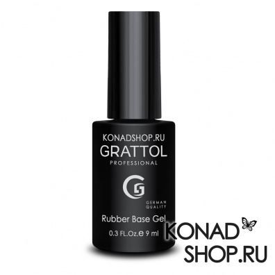 База Каучуковая для гель-лака Grattol Rubber Base Gel Hard - Каучуковая база